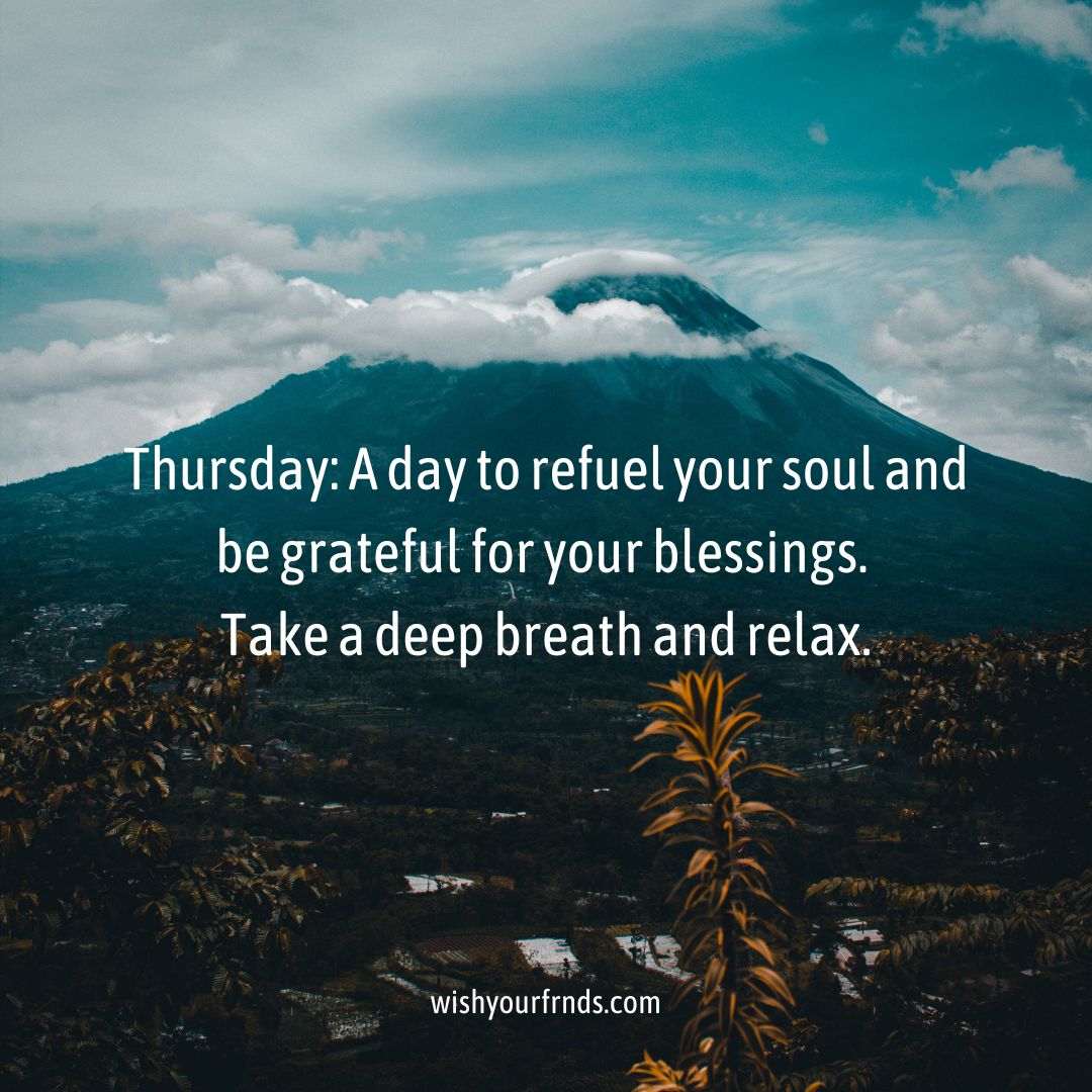 Top #10 Thursday Quotes - Wish Your Friends